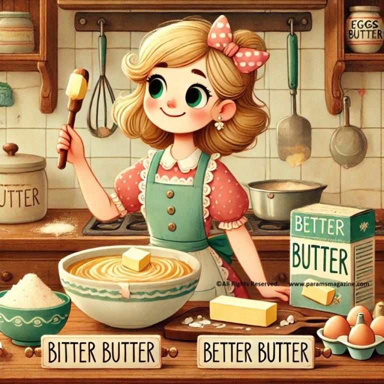 The Butter Betty Bought - Rhyme - Tongue Twister! | Param's Magazine